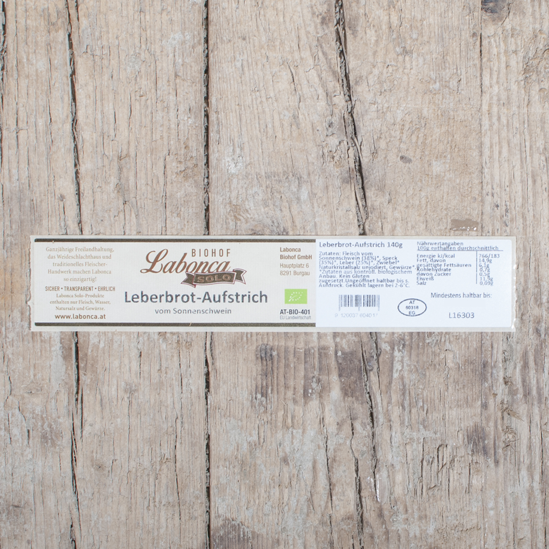 Leberbrot Aufstrich 140g | Biohof Achleitner
